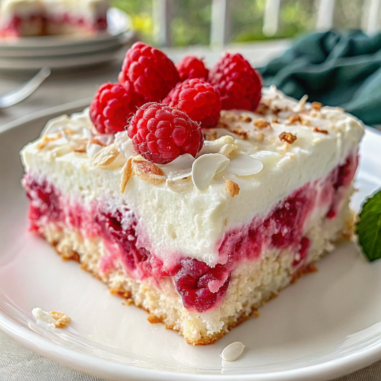 Raspberry Zinger Poke Cake Recipe & Tips - Cooking Taste