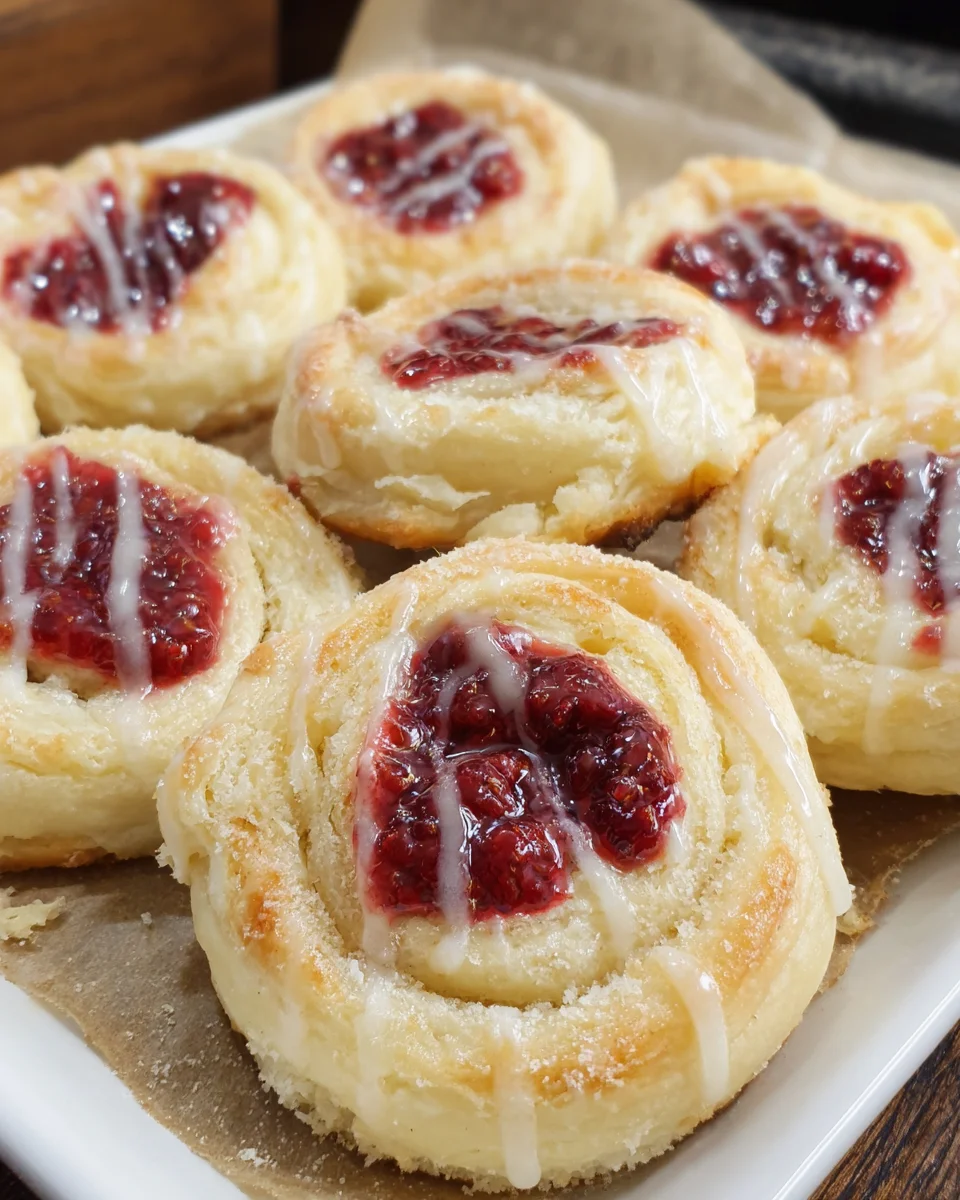 Raspberry Cheesecake Danish Pastry - Cooking Taste