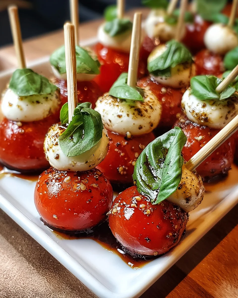 Mini Caprese Mozzarella Bites - Cooking Taste